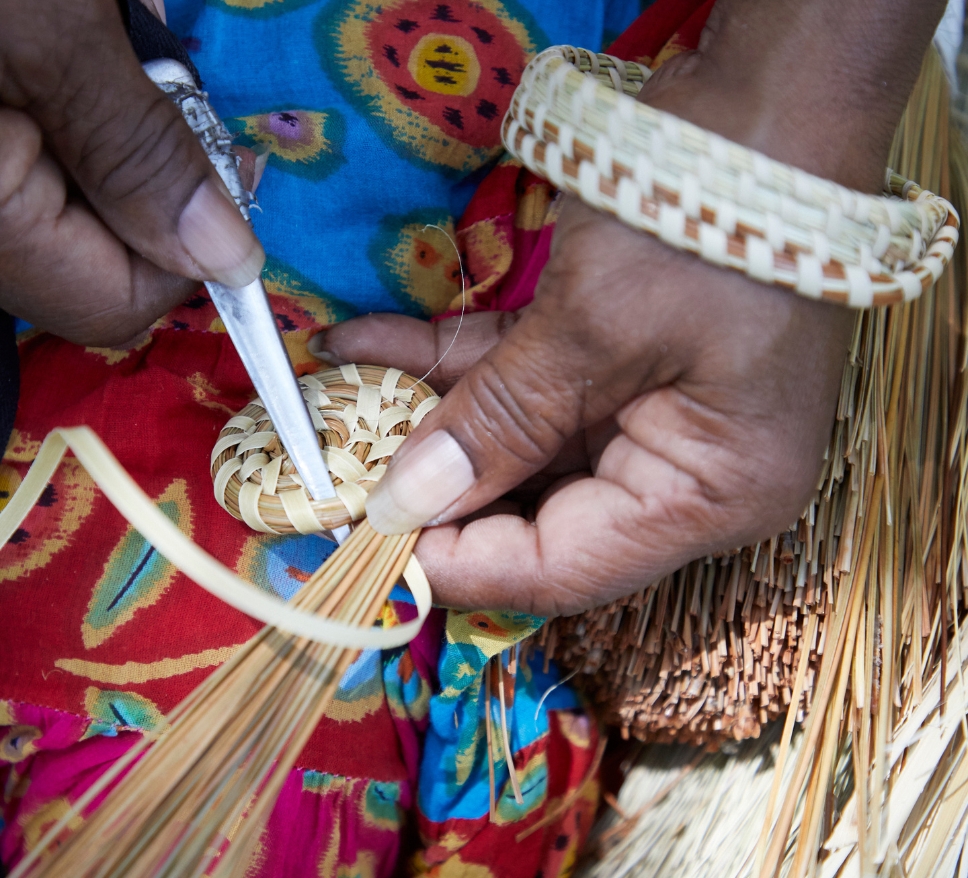 Sweetgrass Basketmaking Class Georgetown, SC | Hopsewee Plantation